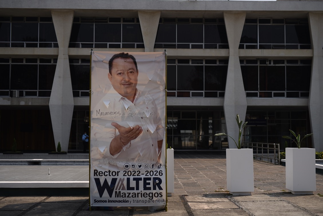 El “estado de excepción” de Walter Mazariegos en la USAC • No Ficción